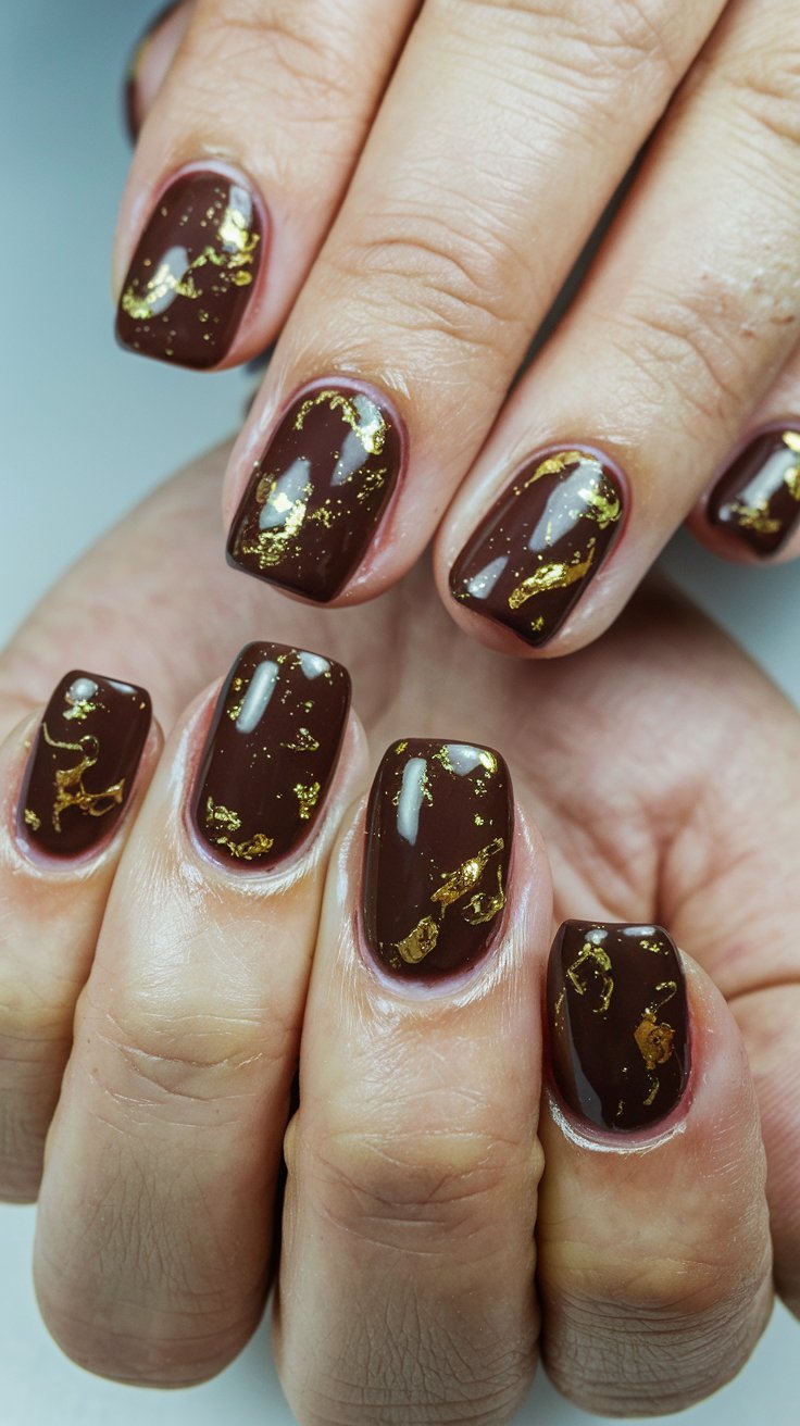 11 Stunning Chocolate Chrome Nail Designs for a Luxe Fall Look - The ...
