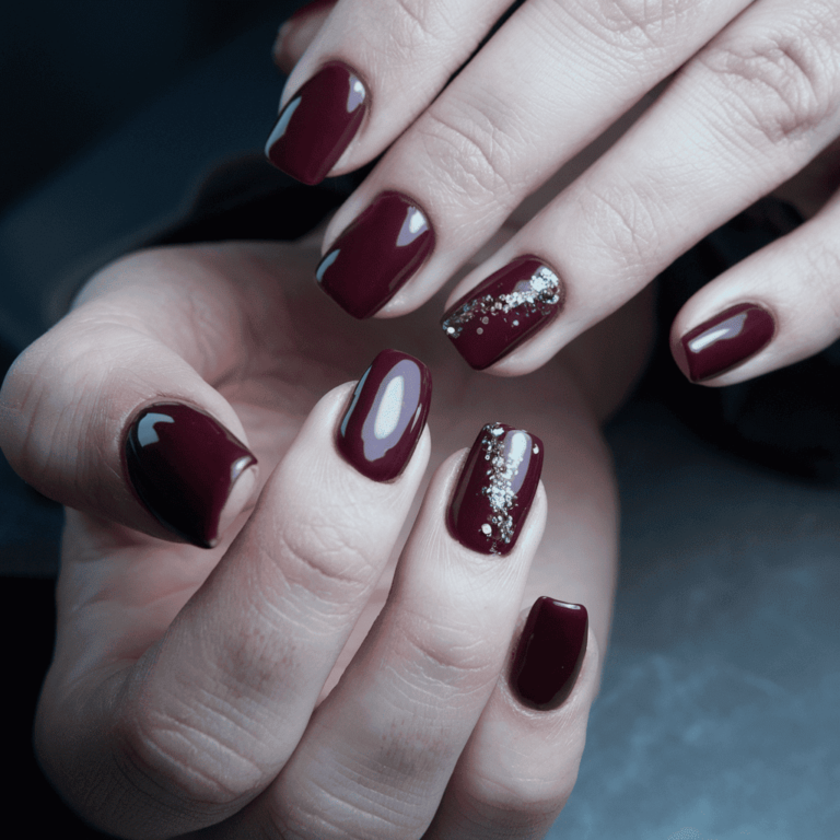 18 Stunning Dark Maroon Nails: Elegant Manicure Ideas - The Product Guide