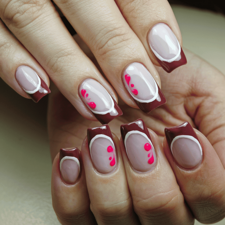 18 Stunning Dark Maroon Nails: Elegant Manicure Ideas - The Product Guide