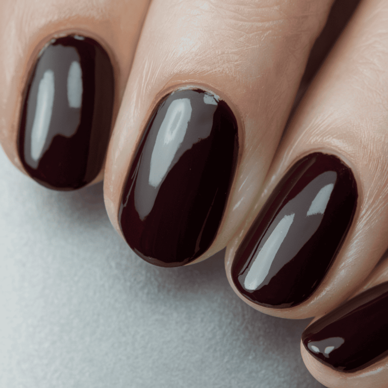 18 Stunning Dark Maroon Nails: Elegant Manicure Ideas - The Product Guide
