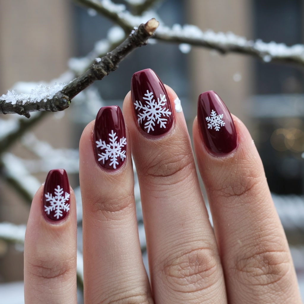 30 Stunning Wine Red Nails Design Ideas for Every Style - The Product Guide