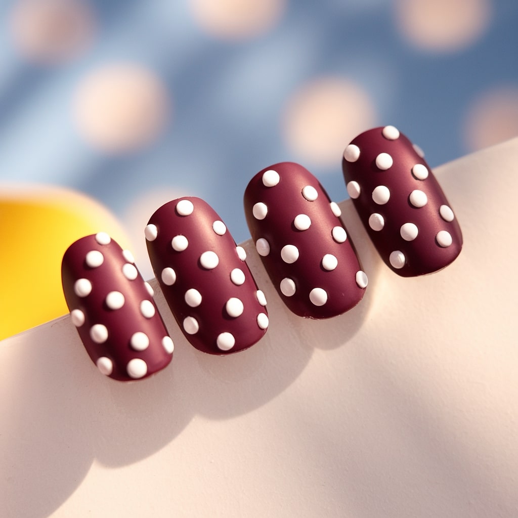 30 Stunning Wine Red Nails Design Ideas for Every Style - The Product Guide