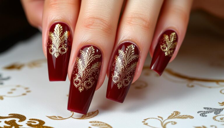 30 Stunning Wine Red Nails Design Ideas for Every Style - The Product Guide