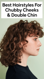 Best Hairstyles for Chubby Cheeks & Double Chin - The Product Guide