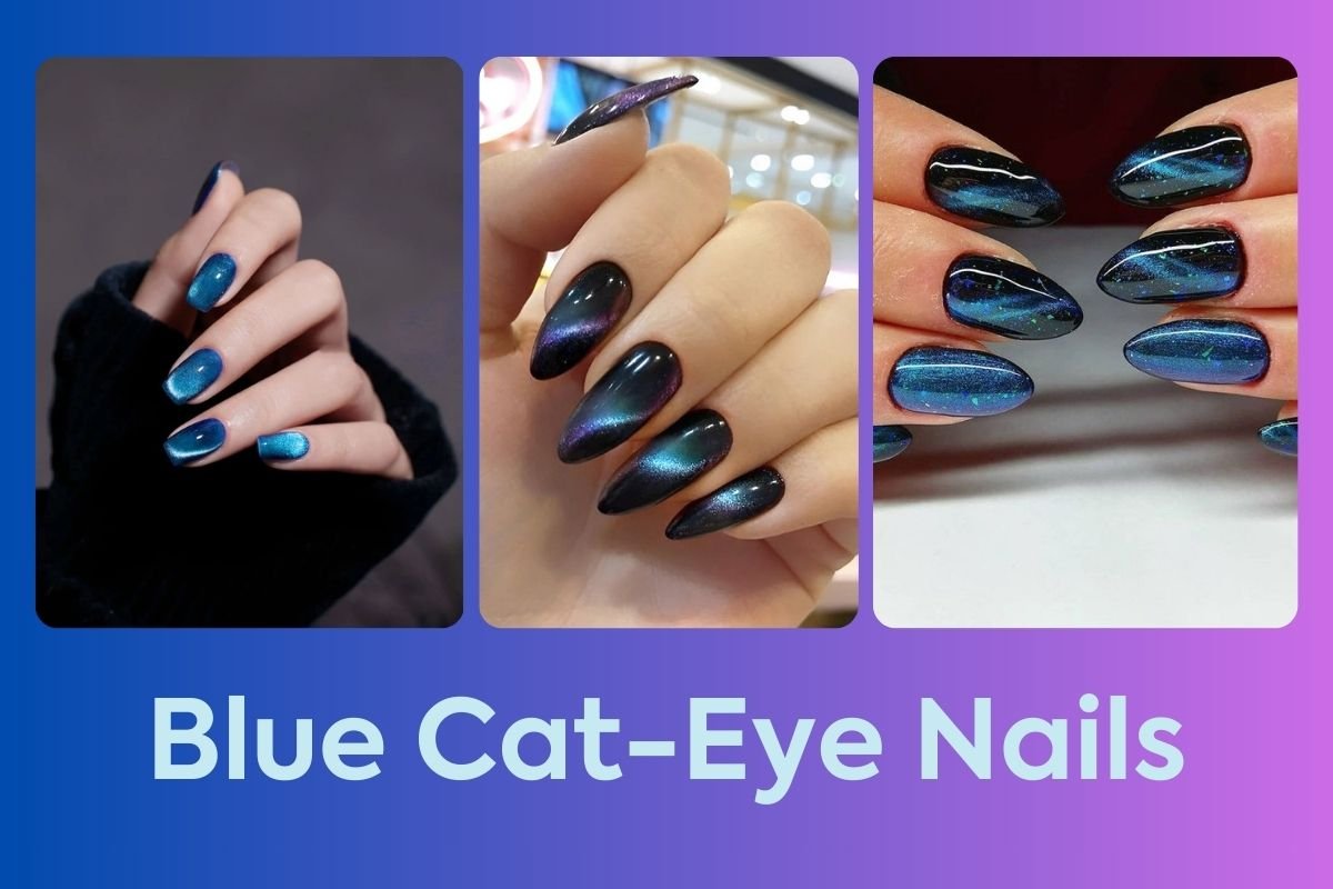 12 Best Ideas for Blue Cat-Eye Nails - The Product Guide
