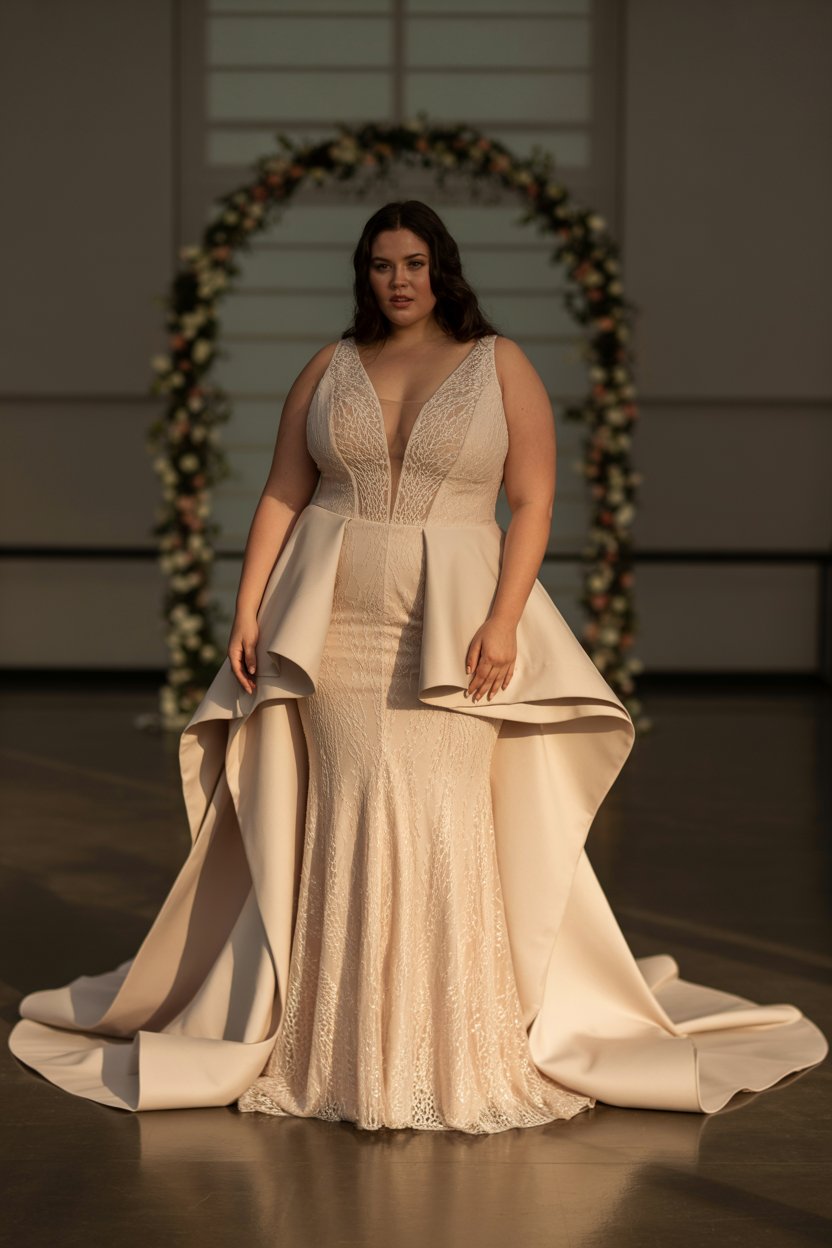 18 Plus Size Wedding Gowns That Are Absolutely Breathtaking - The ...