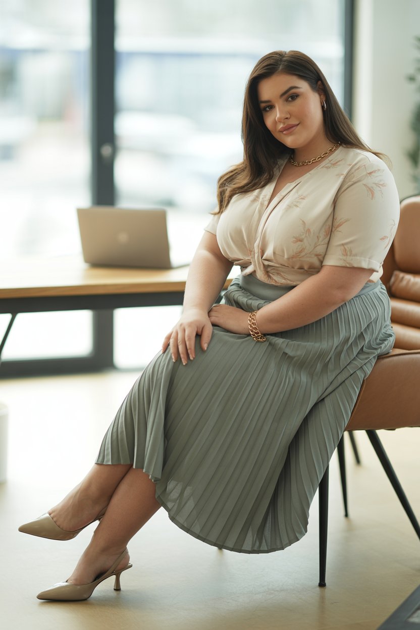 19 Plus Size Corporate Outfits That Are Stylish, Sleek & Boss-Approved ...