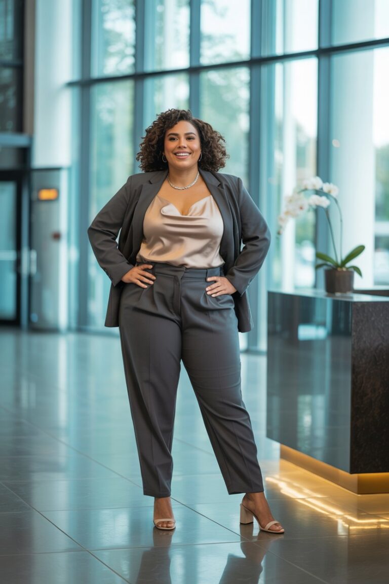 19 Plus Size Corporate Outfits That Are Stylish, Sleek & Boss-Approved ...