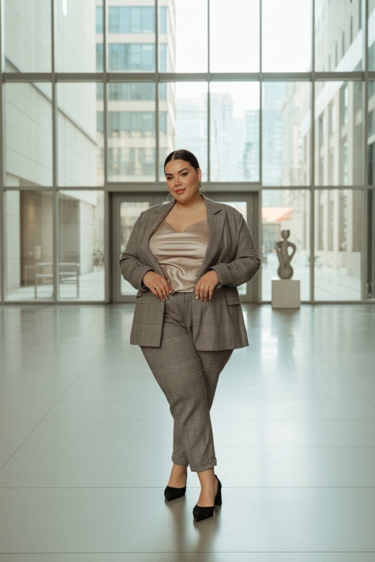 19 Plus Size Corporate Outfits That Are Stylish, Sleek & Boss-Approved ...