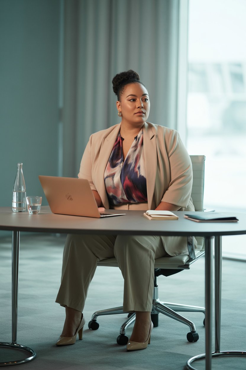 19 Plus Size Corporate Outfits That Are Stylish, Sleek & Boss-Approved ...