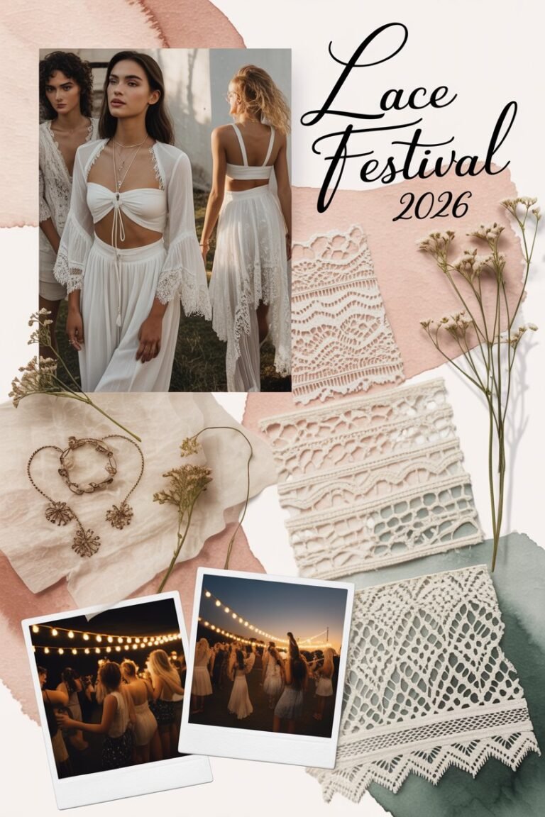 25 Lace Festival Outfit Ideas for 2026 Festival Season